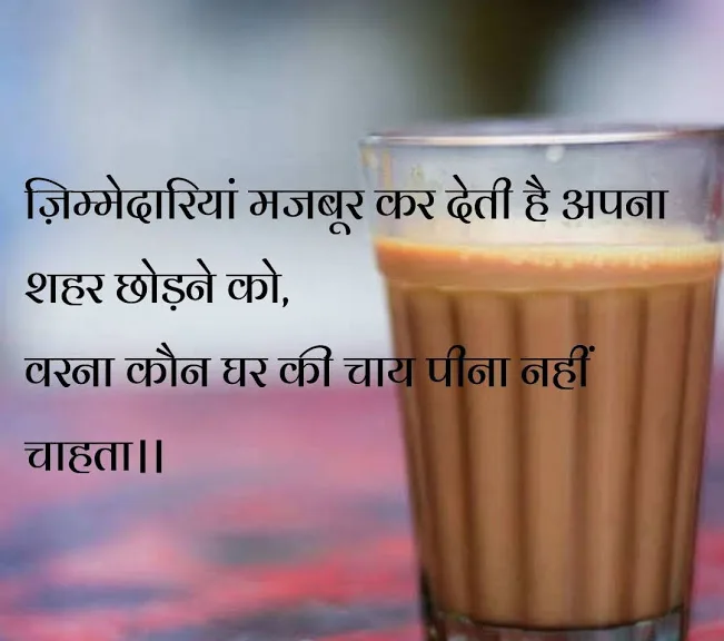 101+ Best Chai Shayari & Tea Lover Status in Hindi 2026 | चाय पर शायरी
